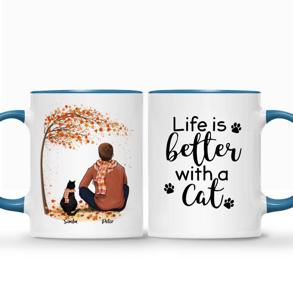 Drink & Barware Drinkware Home & Living Men's Autumn Ivy Style Ceramic ...