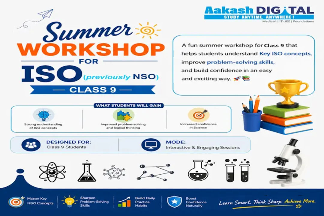 Summer Workshop for ISO (NSO) – Class 9