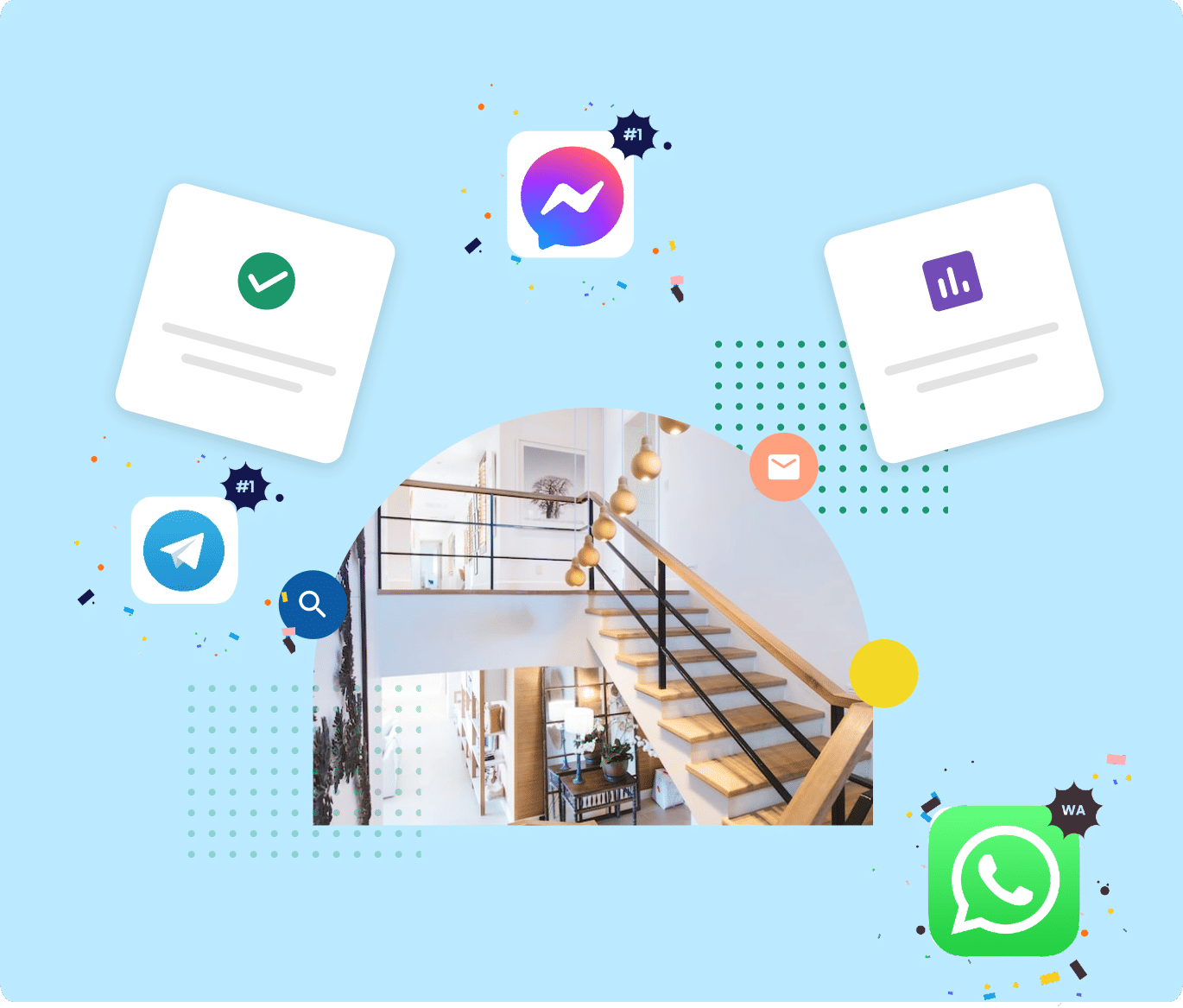 FREE Chatbot for Real Estate Agents | WhatApp chatbot maker