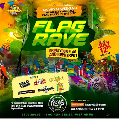 Caribbean Carnival "Flag Rave" - Caribbean Businesses & Events DC MD VA ...