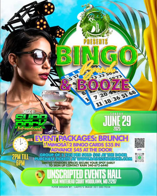 Bingo, Brunch & Booze - Caribbean Businesses & Events DC MD VA Events ...