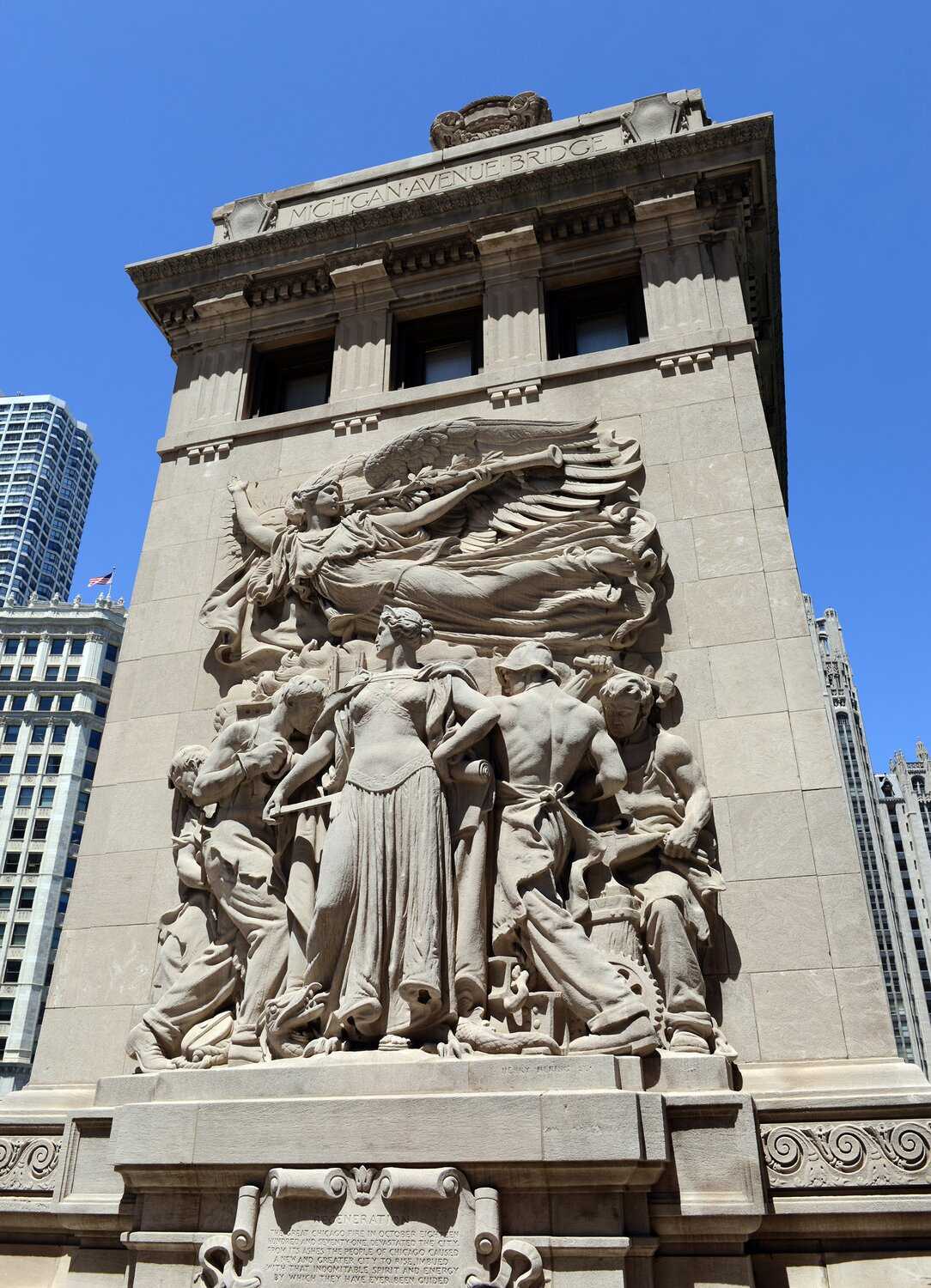 Michigan Avenue Bridge (DuSable Bridge) | Chicago Architecture Center
