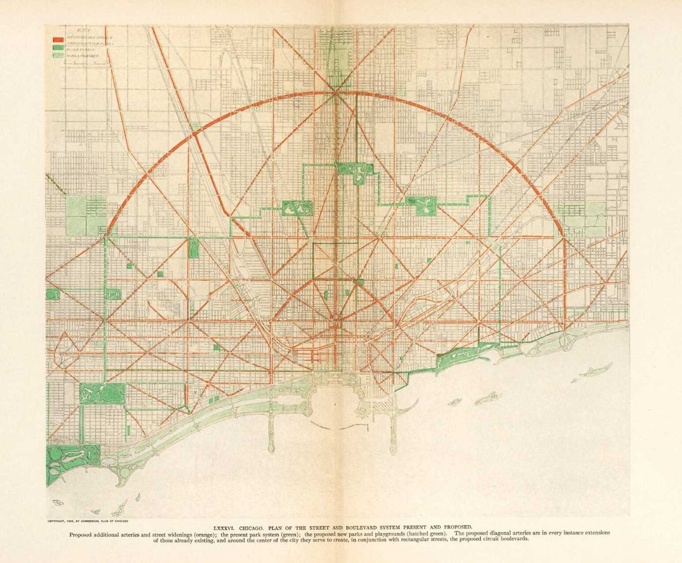 1909 Plan of Chicago | Chicago Architecture Center