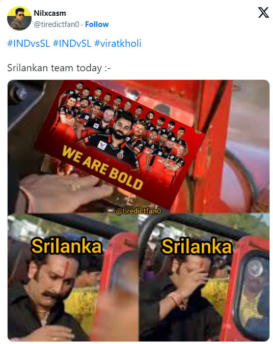 IND vs SL: Here's How Fans Reacted | Top Viral Memes and Videos | Crickate