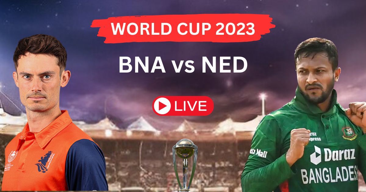 BAN vs NED ICC Cricket World Cup 2023 | 28TH Match | Crickate