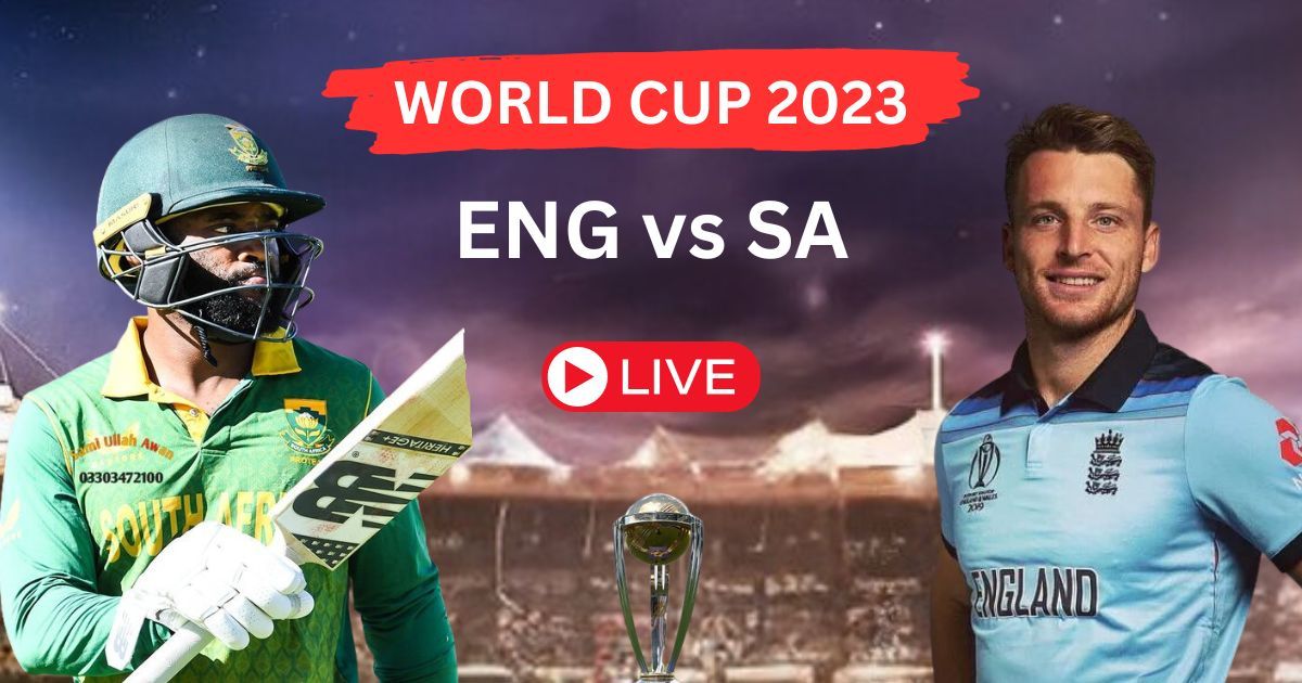 ENG vs SA ICC Cricket World Cup 2023 | 20TH Match | Crickate