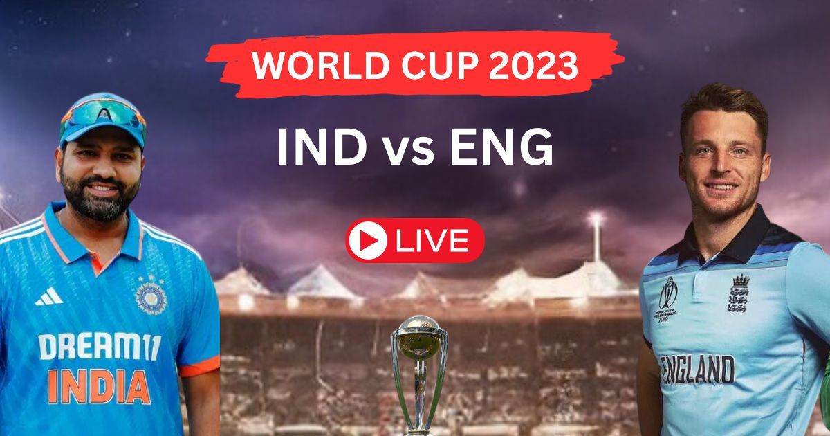 IND vs ENG ICC Cricket World Cup 2023 | 29TH Match | Crickate