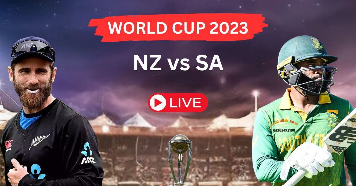 NZ vs SA ICC Cricket World Cup 2023 | 32nd Match | Crickate