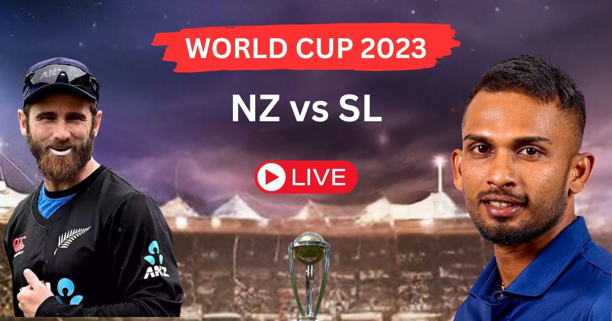 NZ vs SL ICC Cricket World Cup 2023 | 41ST Match | Crickate