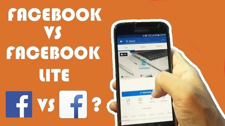 Facebook Lite Vs Facebook Which Is Best App To Use - DroidCops