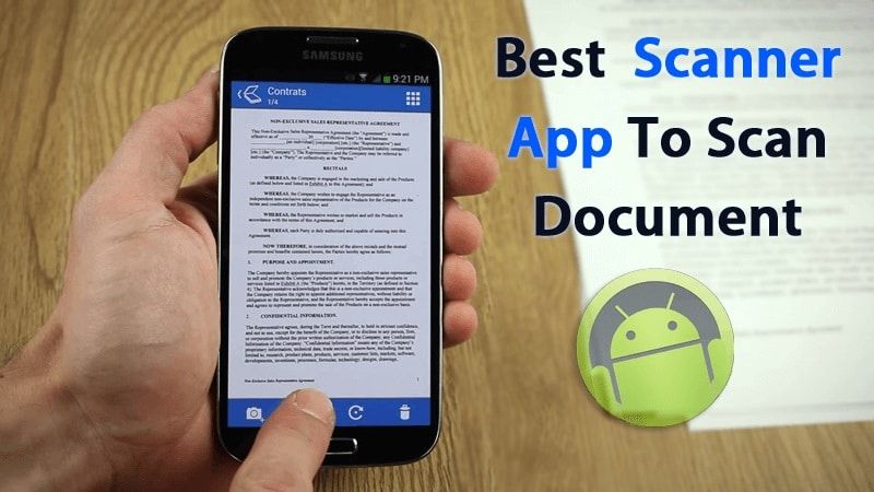 Top 10 Best Apps To Scan Documents On Android - DroidCops