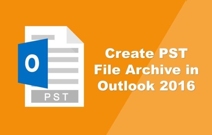 How To Create PST File Archive In Outlook 2016 DroidCops how-to-create-pst-file-archive-in-outlook-2016-droidcops