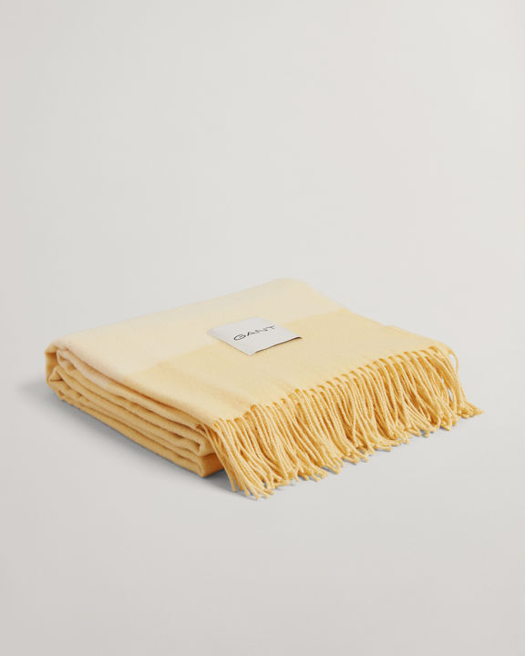 Pledd i Ullblanding | GANT Norge