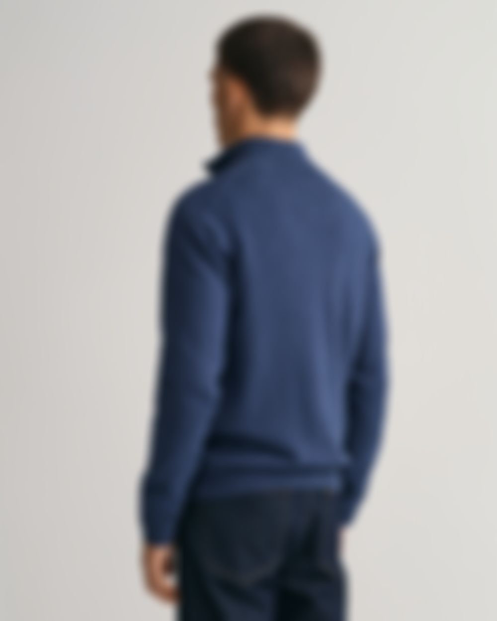 Klassisk Half-Zip Genser i Bomull | GANT Norge