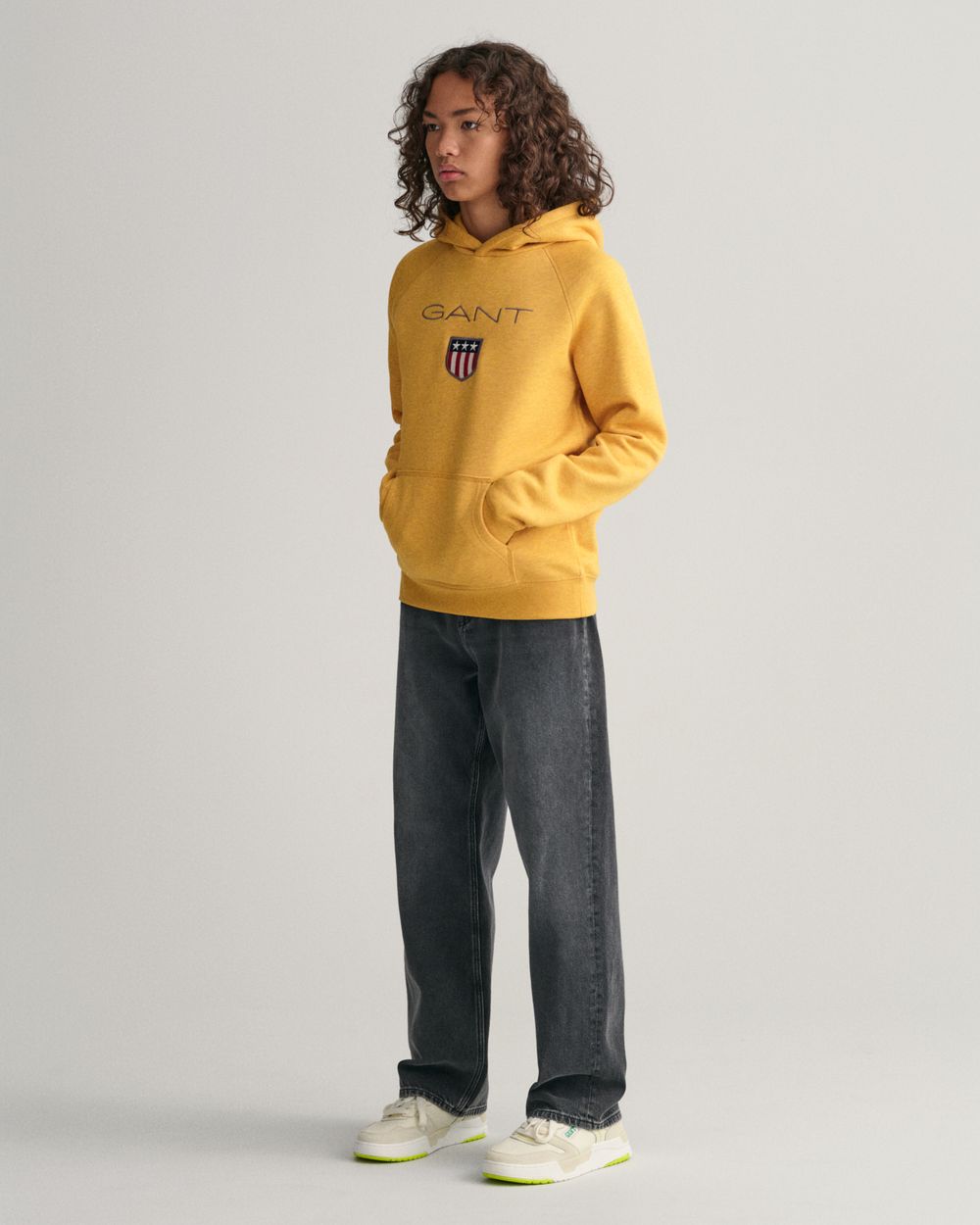 Teens GANT Shield Hoodie | GANT Norge