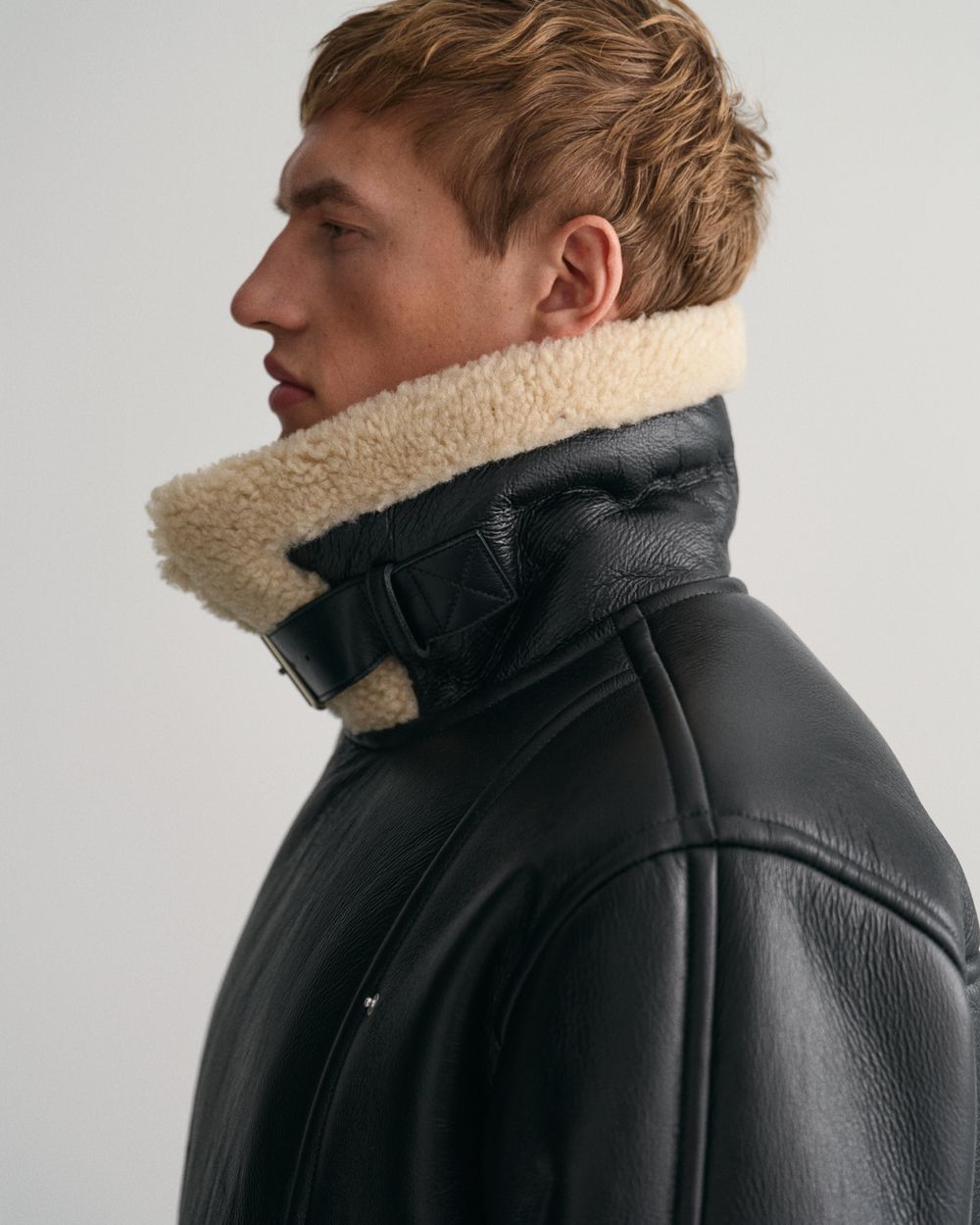 Tykk shearling-jakke | GANT Norge