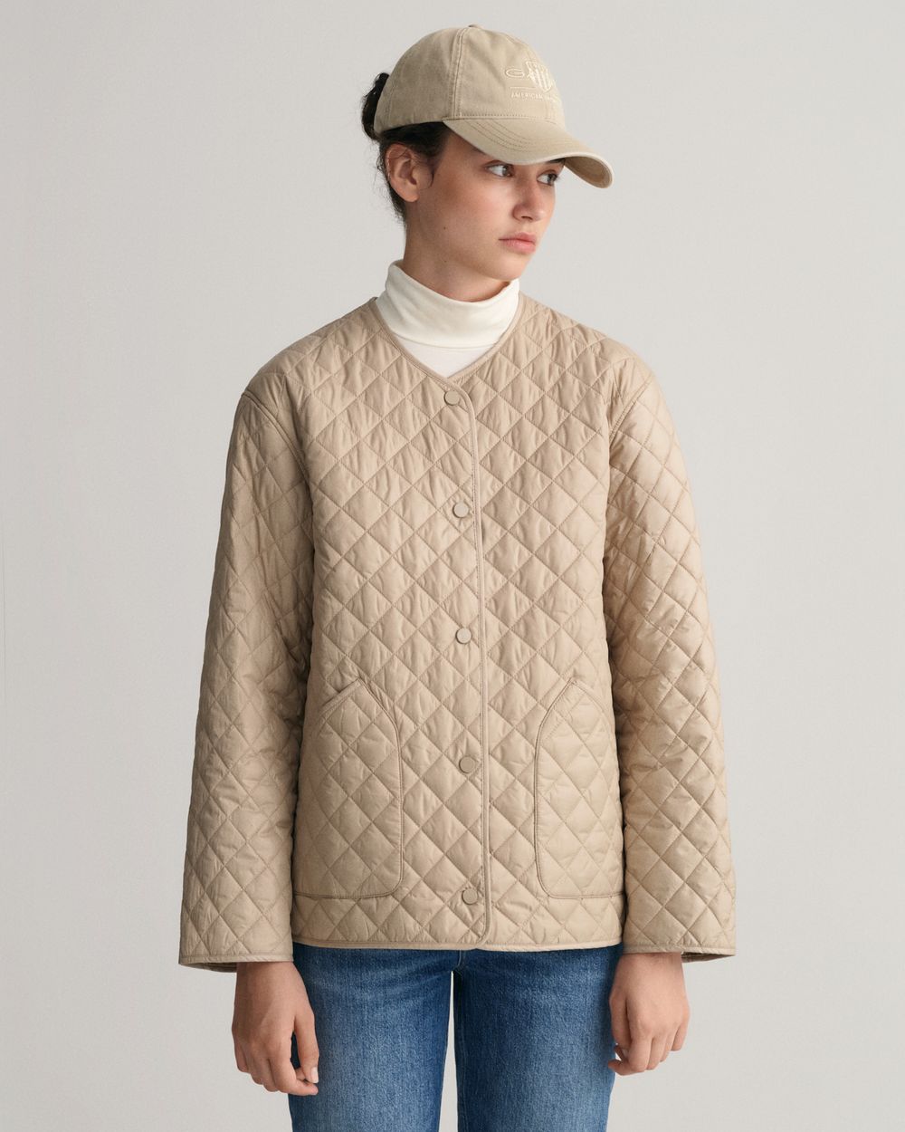 Caps med Ensfarget Archive Shield-logo | GANT Norge