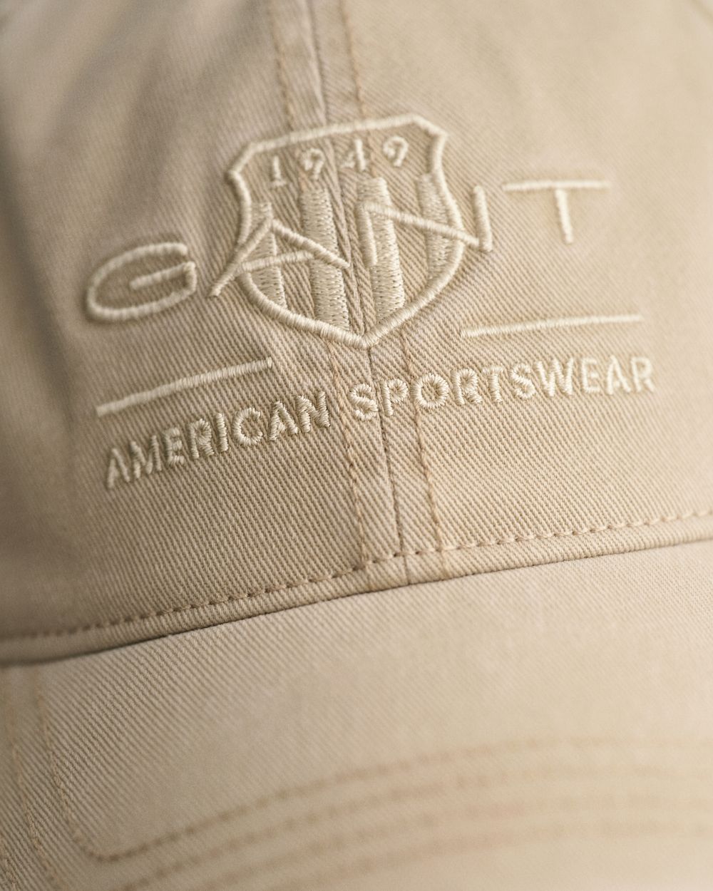 Caps med Ensfarget Archive Shield-logo | GANT Norge