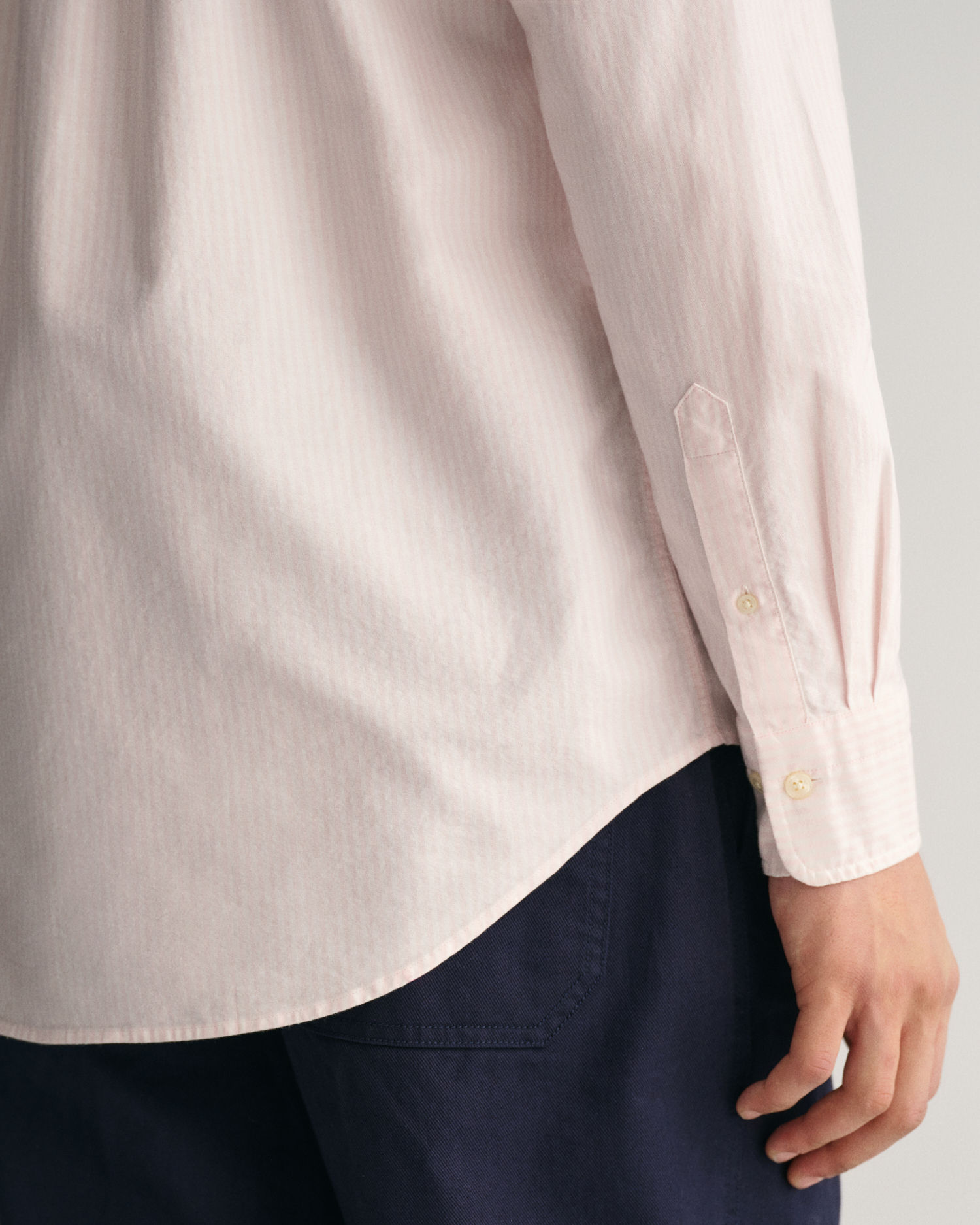 Oxfordskjorte med bankerstriper i regular fit | GANT Norge