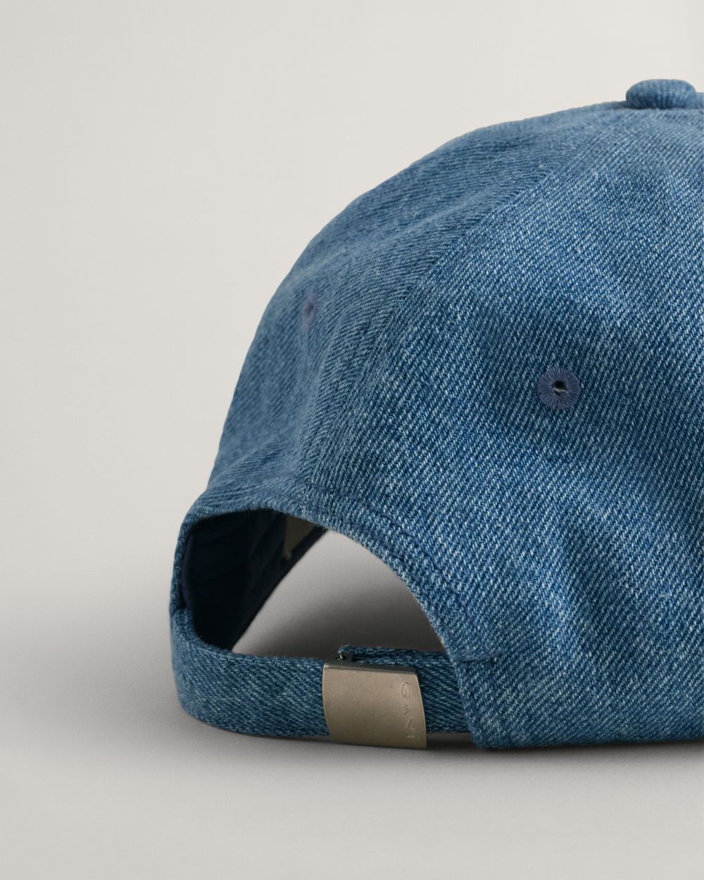 Caps i denim med kontrastfarget brem | GANT Norge