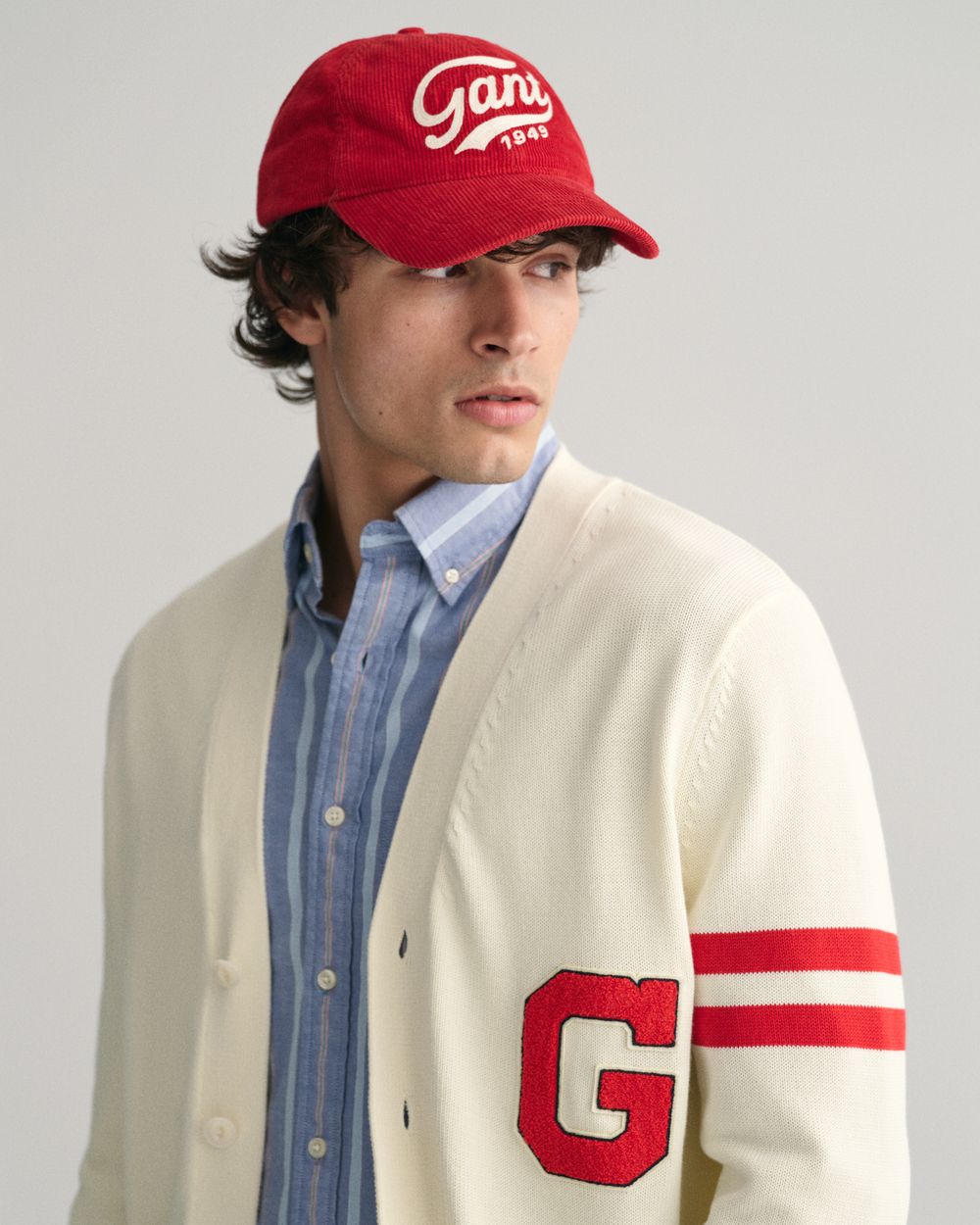 GANT varsity cardigan | Siste mote: Klær, tilbehør og interiør | GANT.no