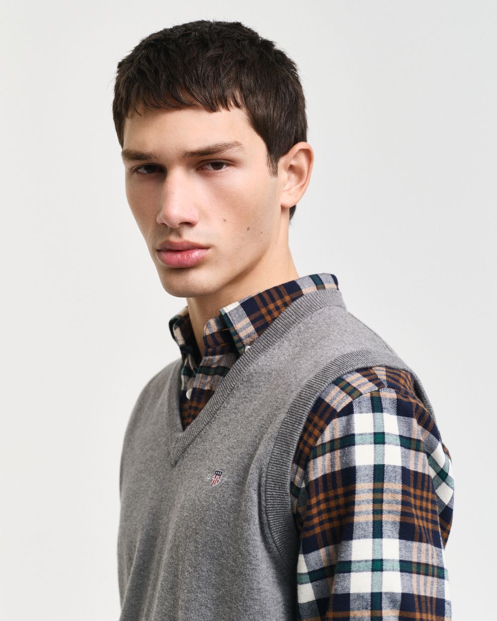 Klassisk vest i bomull | GANT Norge