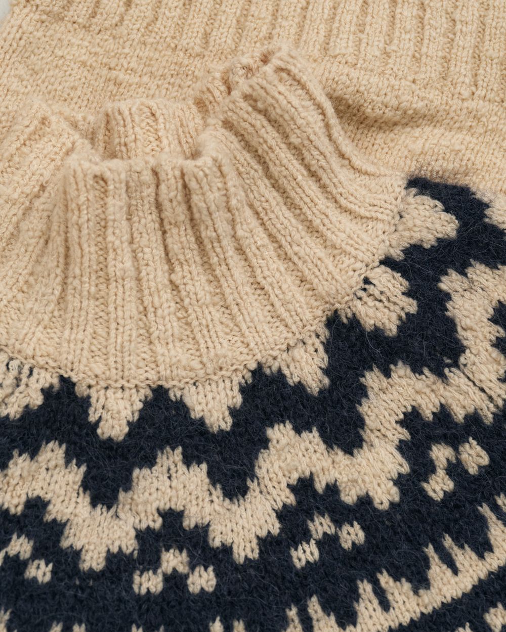 Fair isle genser med turtleneck | GANT Norge