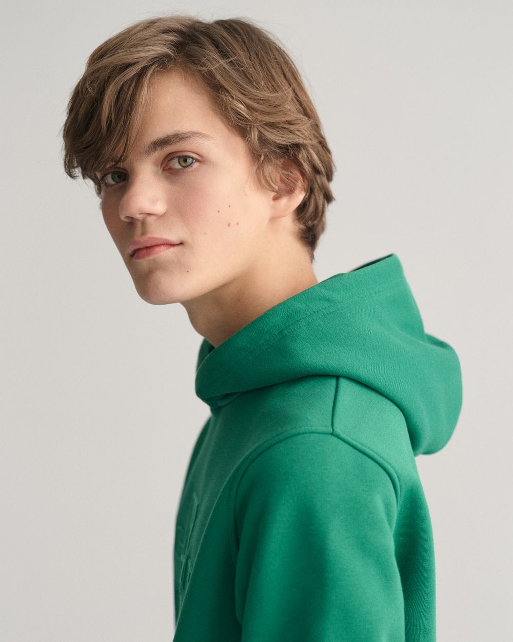 Hettegenser med logo til ungdom, unisex | GANT Norge