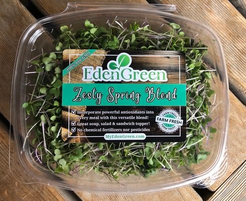 Zesty Spring Blend, Medium (4oz; 32floz) - Microgreens Product By Dejah ...