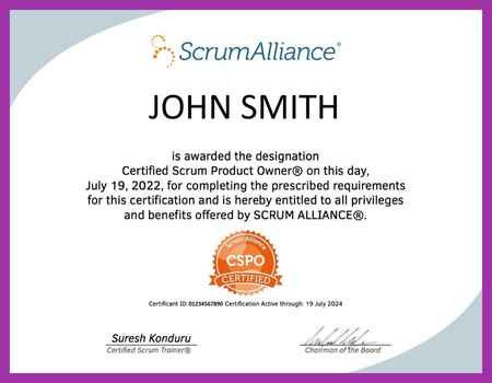 CSPO® Certification Training Course | Certified Scrum Product Owner ...