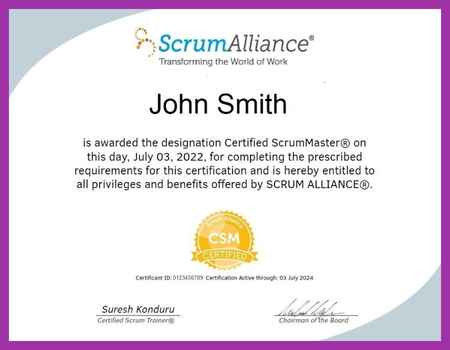 CSM Certification Training | Agile and Certified Scrum Master Course