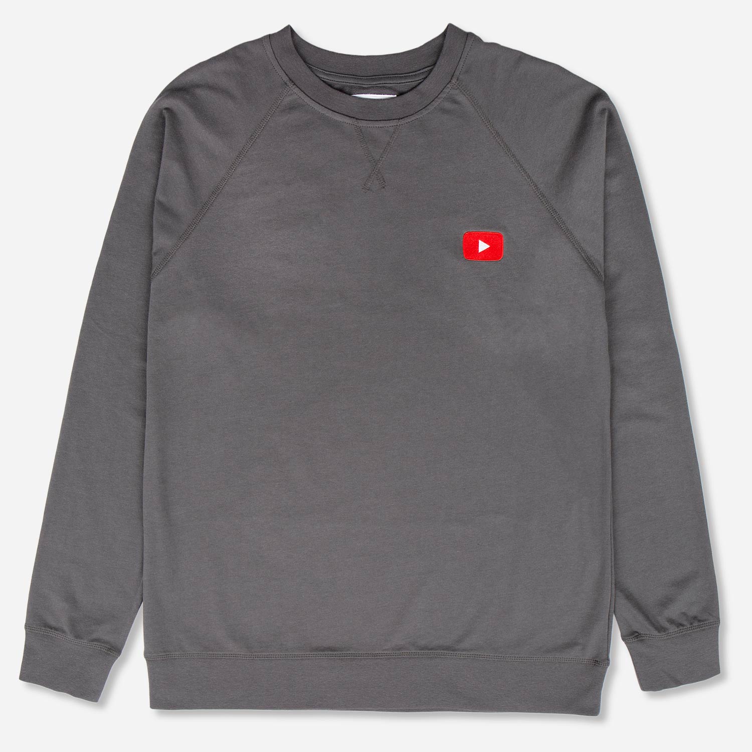 YouTube Ultralight Embroidered Sweatshirt | Google Merch Shop YouTube Ultralight Embroidered Sweatshirt | Google Merch Shop