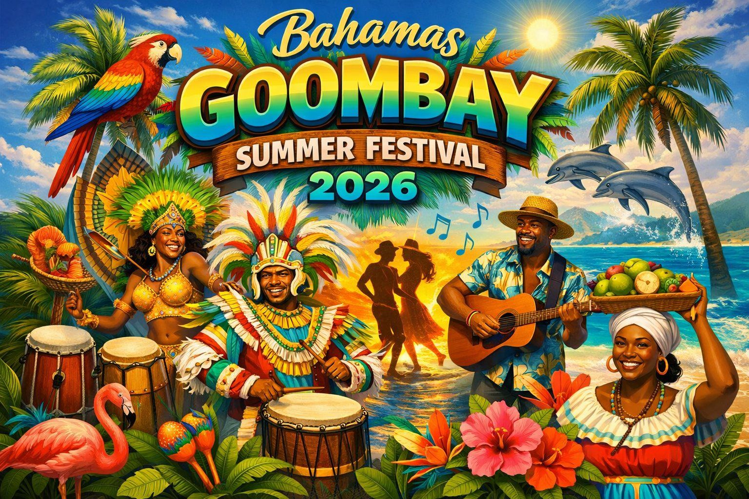 Goombay Summer Festival 2026 July - IslandsEvents.com