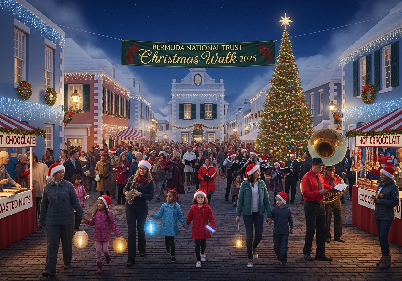 Bermuda National Trust Christmas Walk 2025 December - IslandsEvents.com