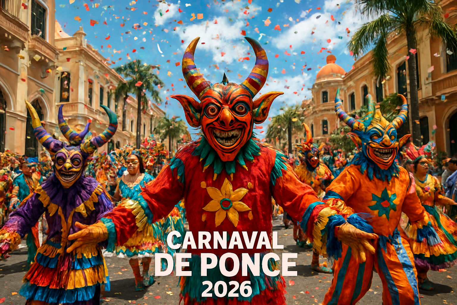 Carnaval de Ponce (Ponce Carnival) 2026 February - IslandsEvents.com