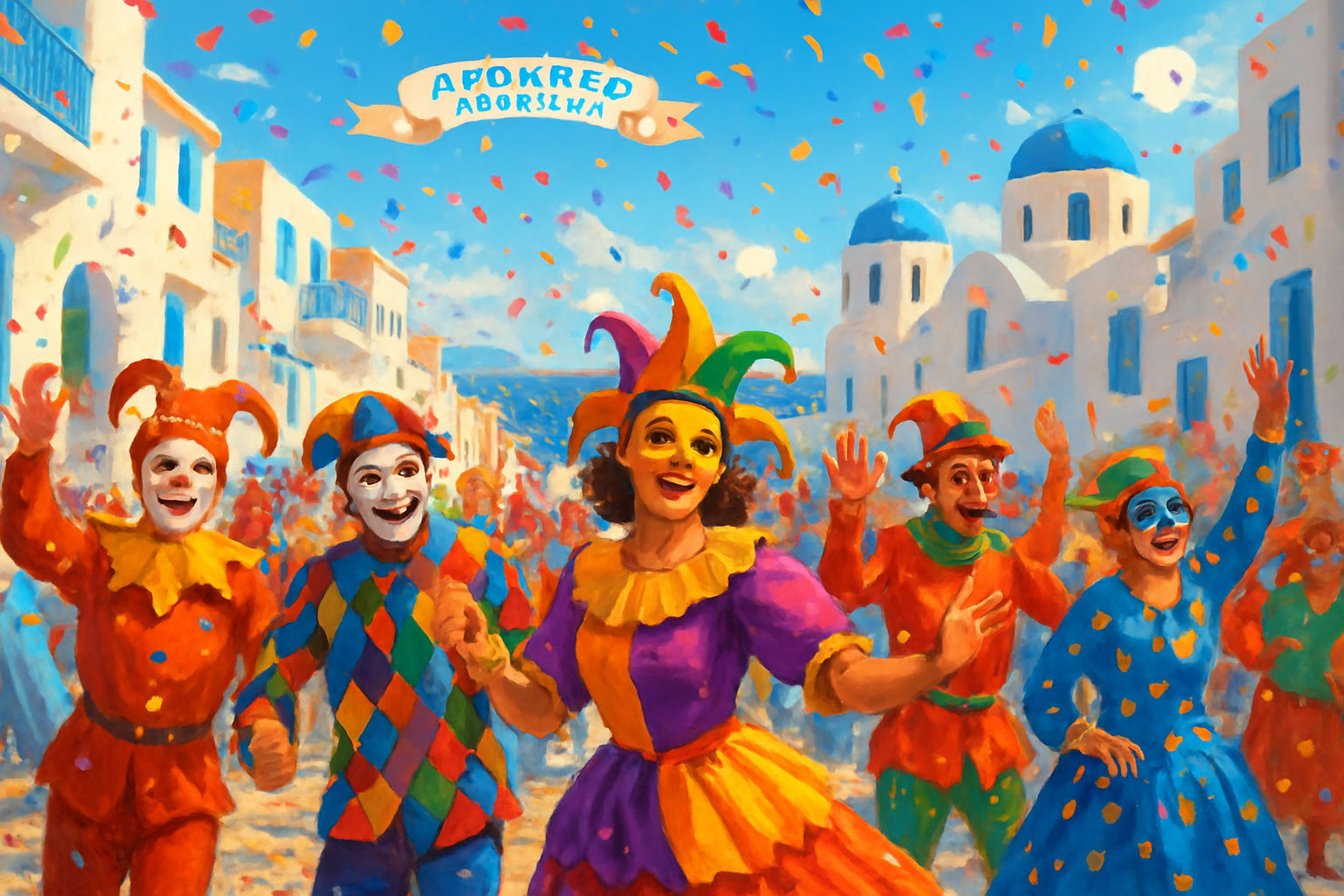 Easter (Greek Orthodox Holy Week) in Santorini, Greece