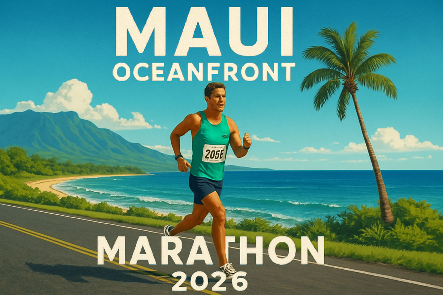 Maui Oceanfront Marathon 2026 January - IslandsEvents.com