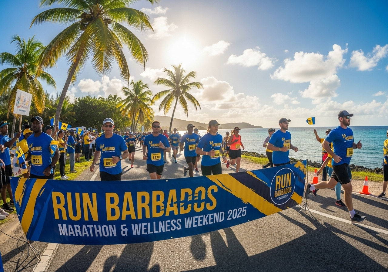 Run Barbados Marathon & Wellness Weekend 2025 December - IslandsEvents.com