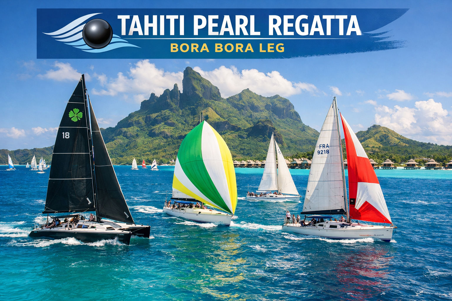 Tahiti Pearl Regatta Bora Bora | Annual Sailing Event
