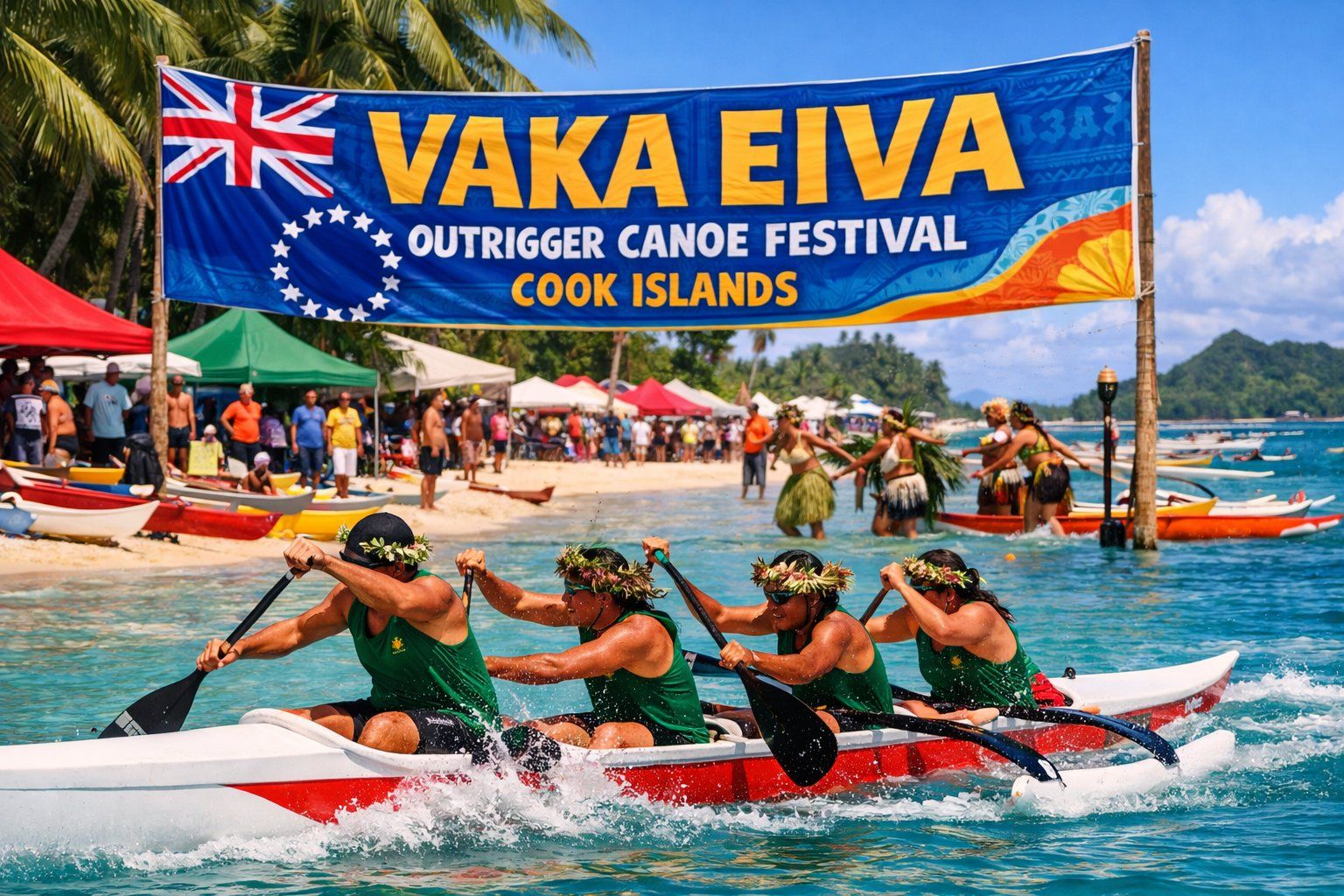 Vaka Eiva (Outrigger Canoe Festival) - Cook Islands | Island Events