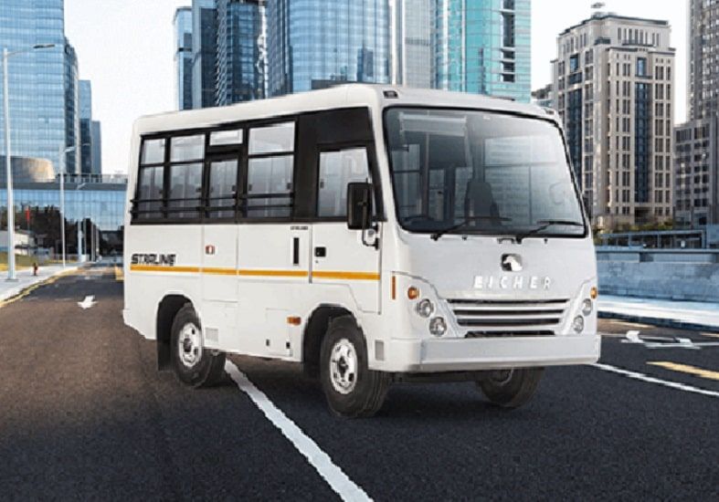 Eicher 10.50C : Starline 16 Seater Bus Price, Specs, Mileage & Images ...