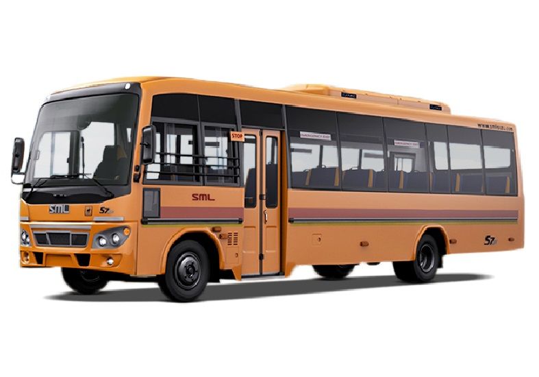 SML Isuzu S7 School 4240: 30 / 42 / 47 Seater BS6 Bus Price, Specs ...