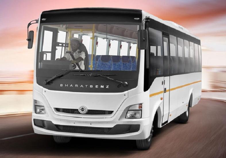 BharatBenz 914: Staff 39 Seater Bus Price, Specs, Mileage & Images ...