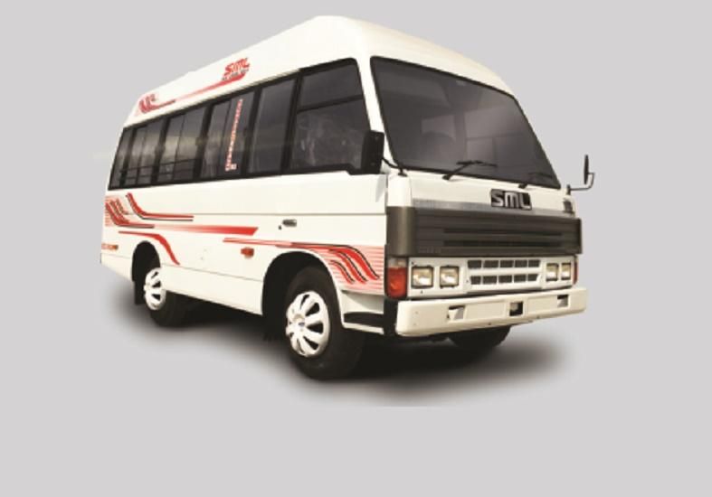 SML Isuzu EcoMax 2815 : 12 / 13 Seater Bus Price, Specs, Mileage ...