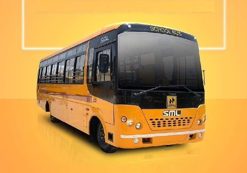SML Isuzu BH School Bus 5100 : 40 / 52 Seater BS6 Bus Price, Specs ...