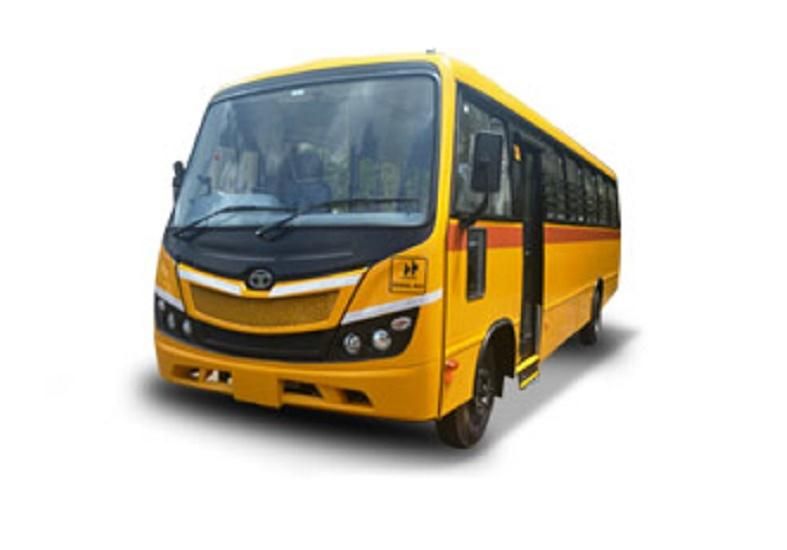 Tata LP 909 : Cityride Skool 40 / 50 Seater Bus Price, Specs, Mileage ...