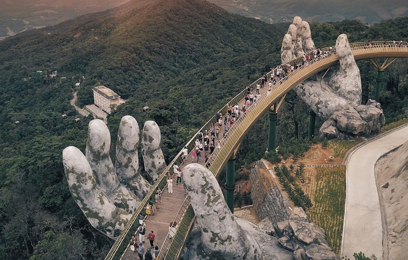 Golden Hand Bridge: What To Expect at Ba Na Hills, Near Danang
