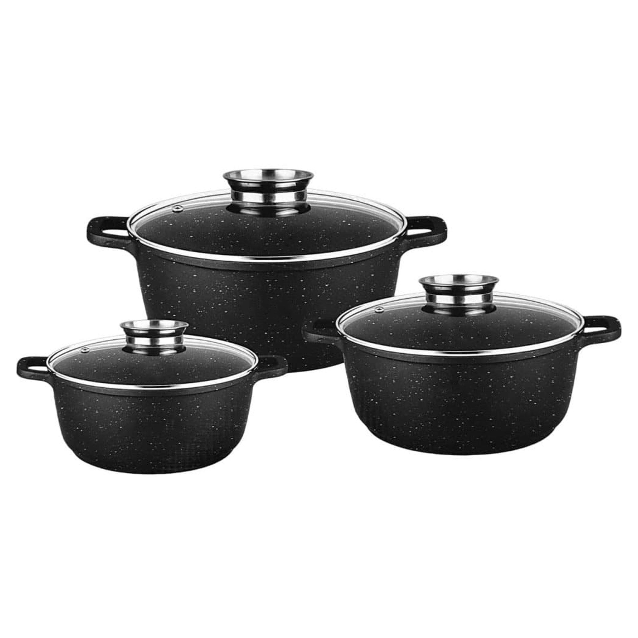 6 PCS Non-Stick Marble Cookware Set | Buy Wholesale Now