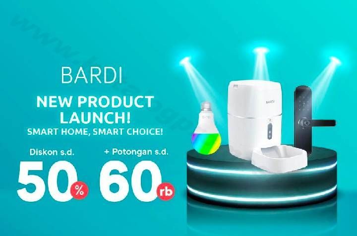 Bardi kini Tersedia di Orami Promo Launching Potongan hingga 60K ...