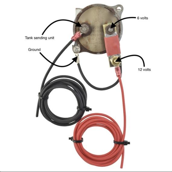 12-Volt to 6-Volt Gauge Reducer | 1934-1955 Mopar | Electrical | Andy ...
